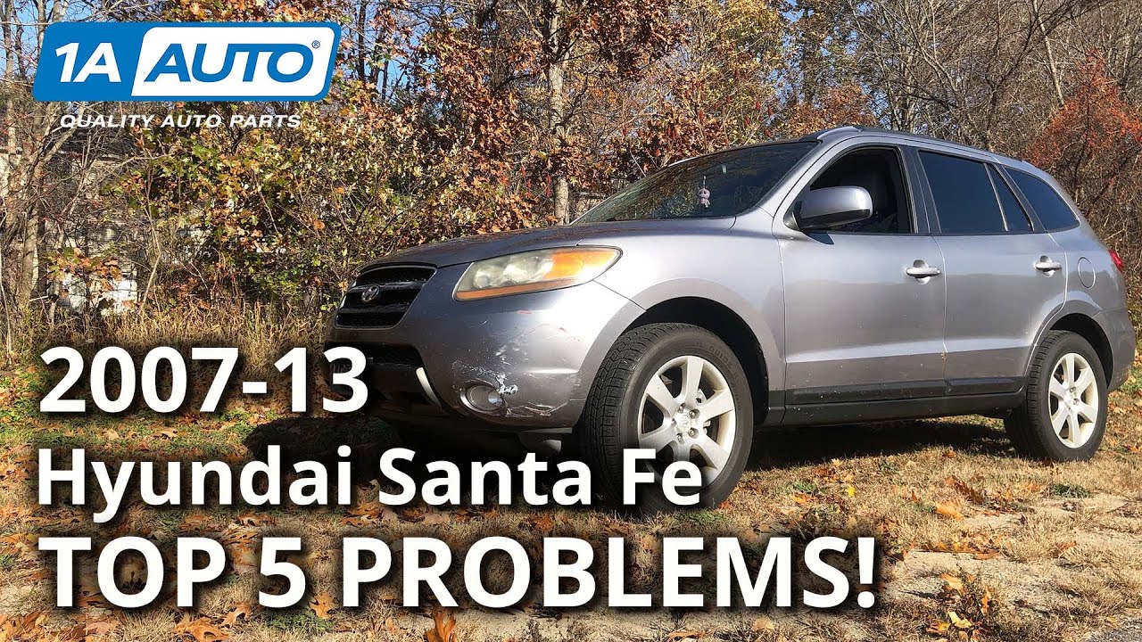 Top 5 Problems Hyundai Santa Fe Suv 2nd Generation 2007 13