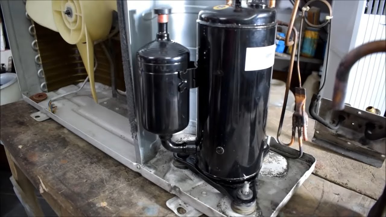 How To Replace Air Conditioner Compressor With { Subtitles }