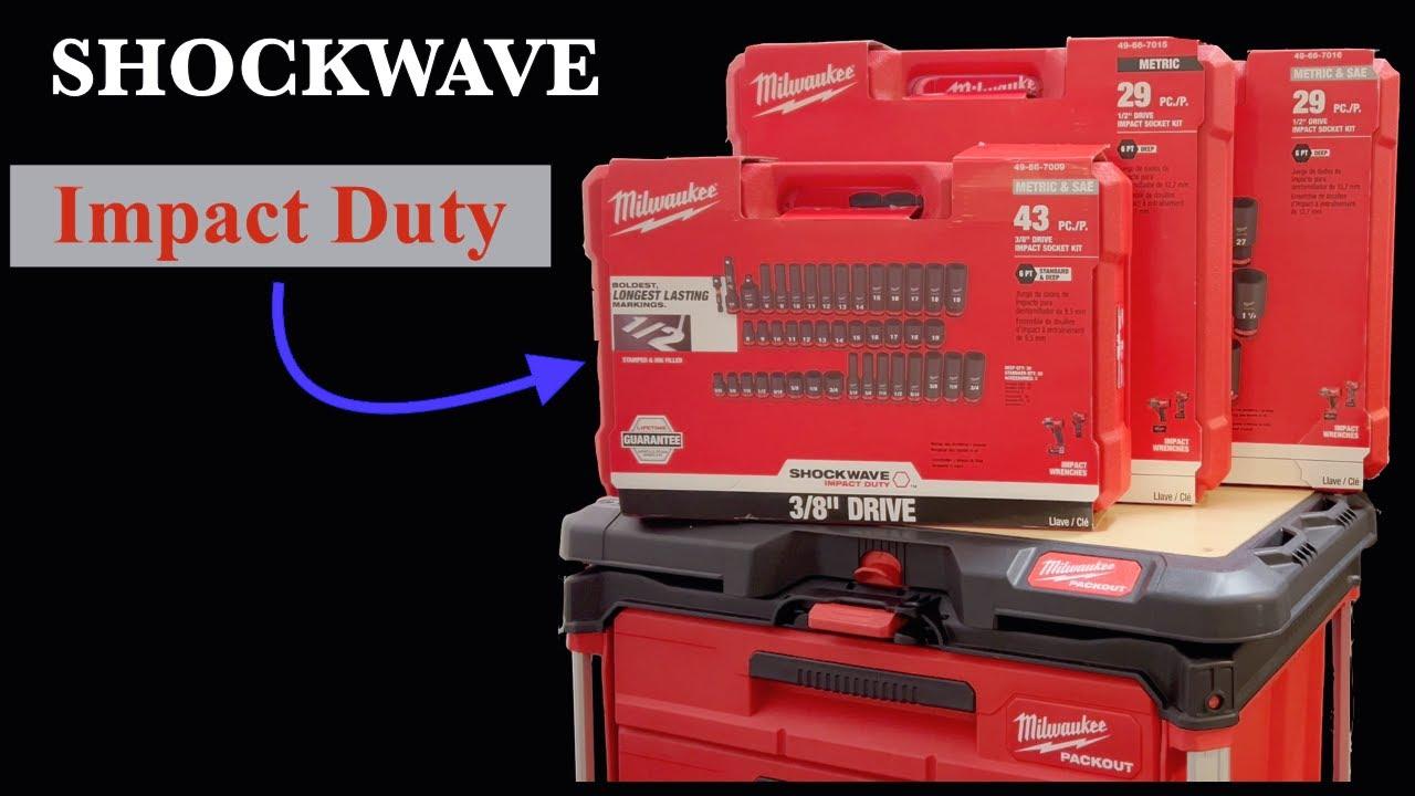 Milwaukee SHOCKWAVE Socket Sets Join Forces Into My PACKOUT System