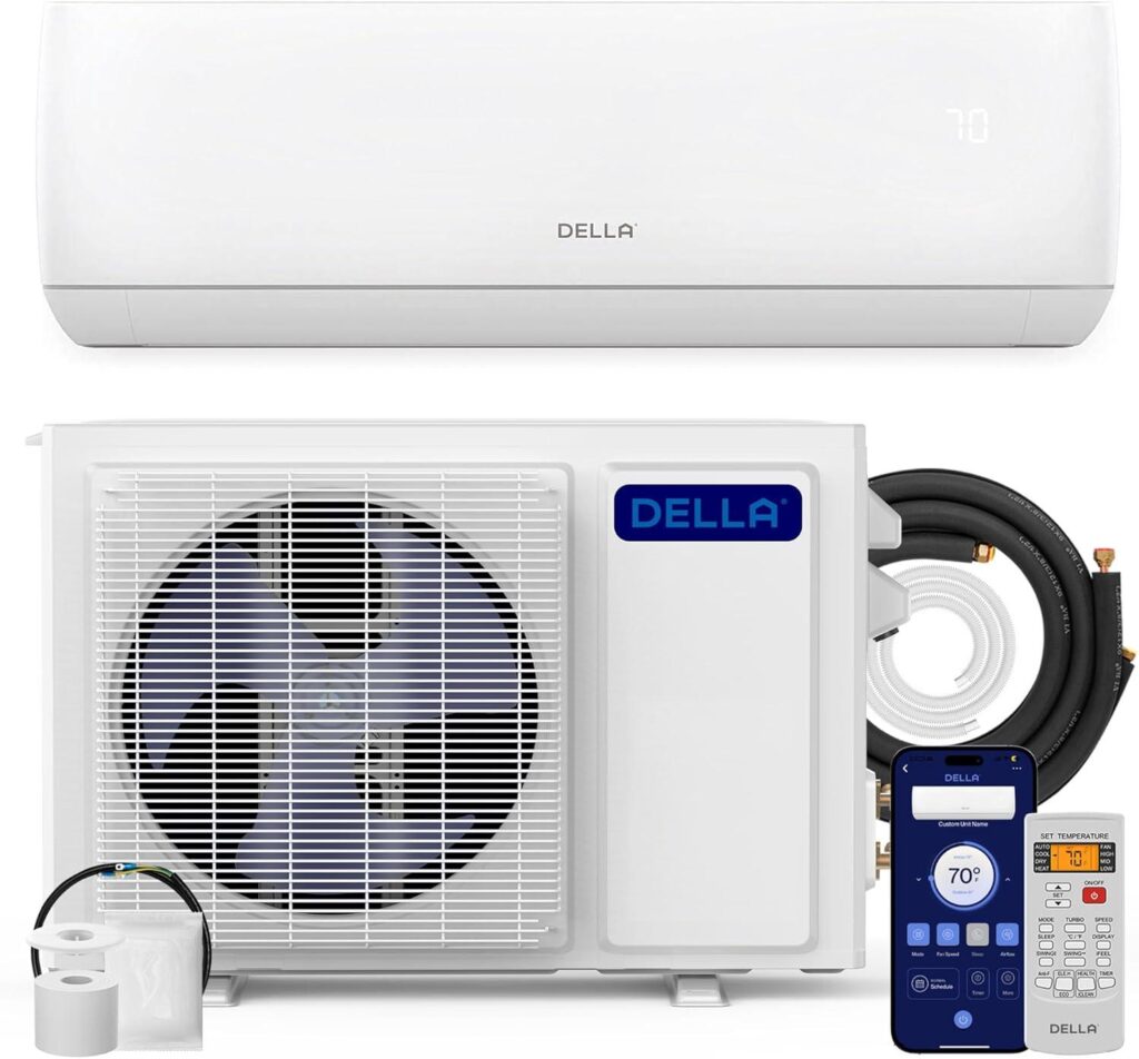 DELLA Motto Mini Split: Smart Cooling For Small Spaces With Big Features